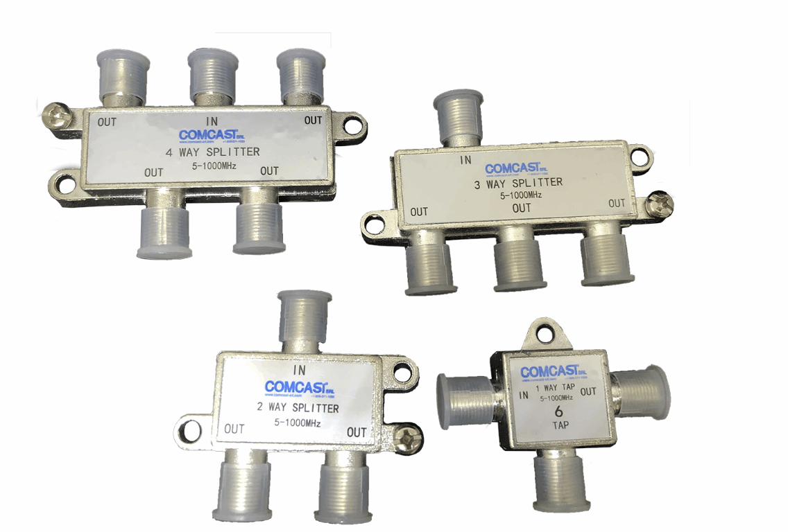 FZ0274A - 4-Way Splitter (15 Units) – Comcast Group